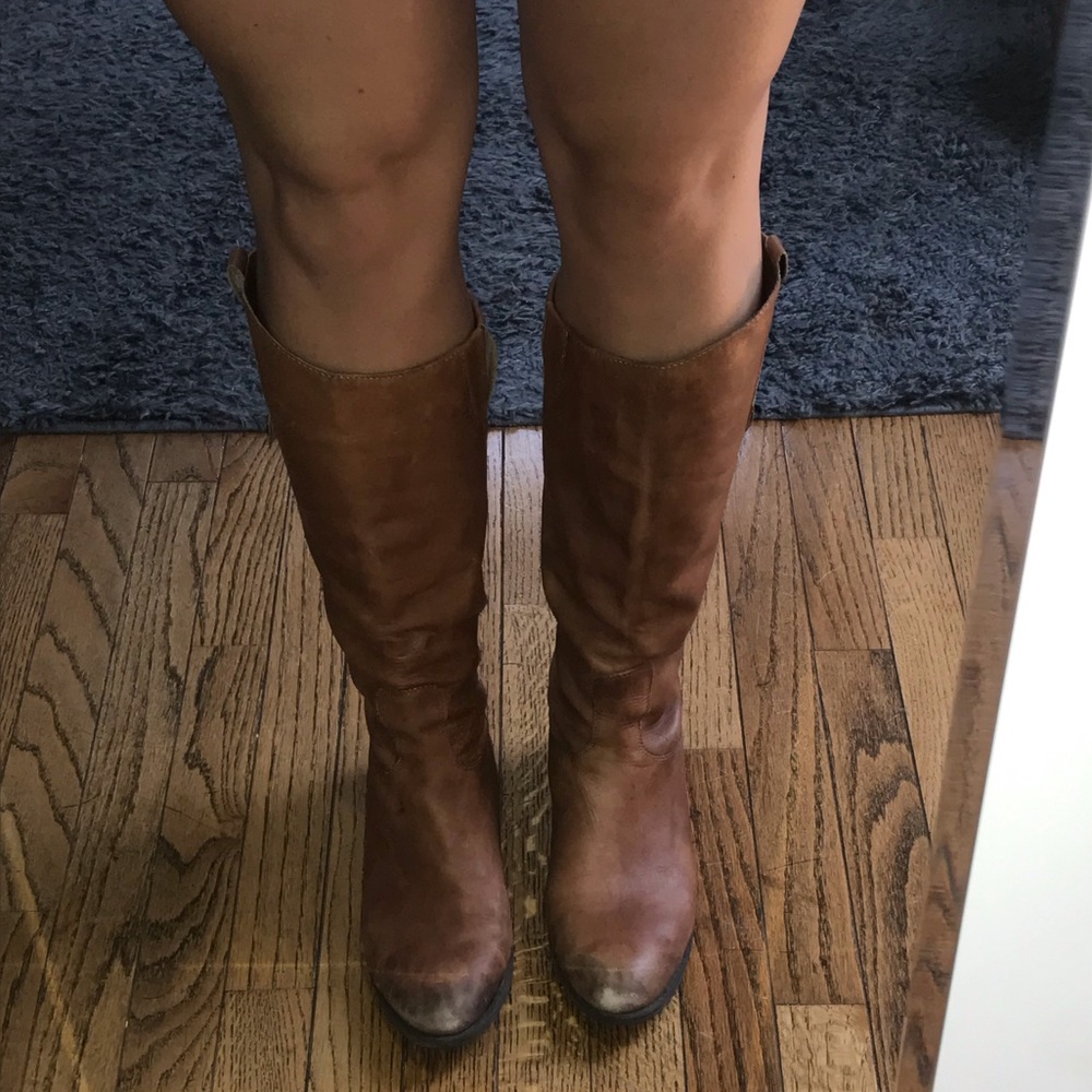 Tan/Light Brown Riding Boots - Gem